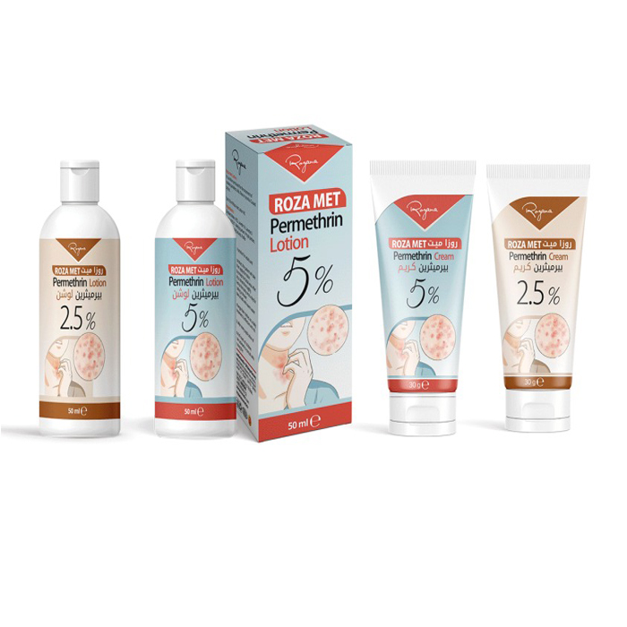 Roza Met Permethrin Lotion & Cream - rozanacosmetic